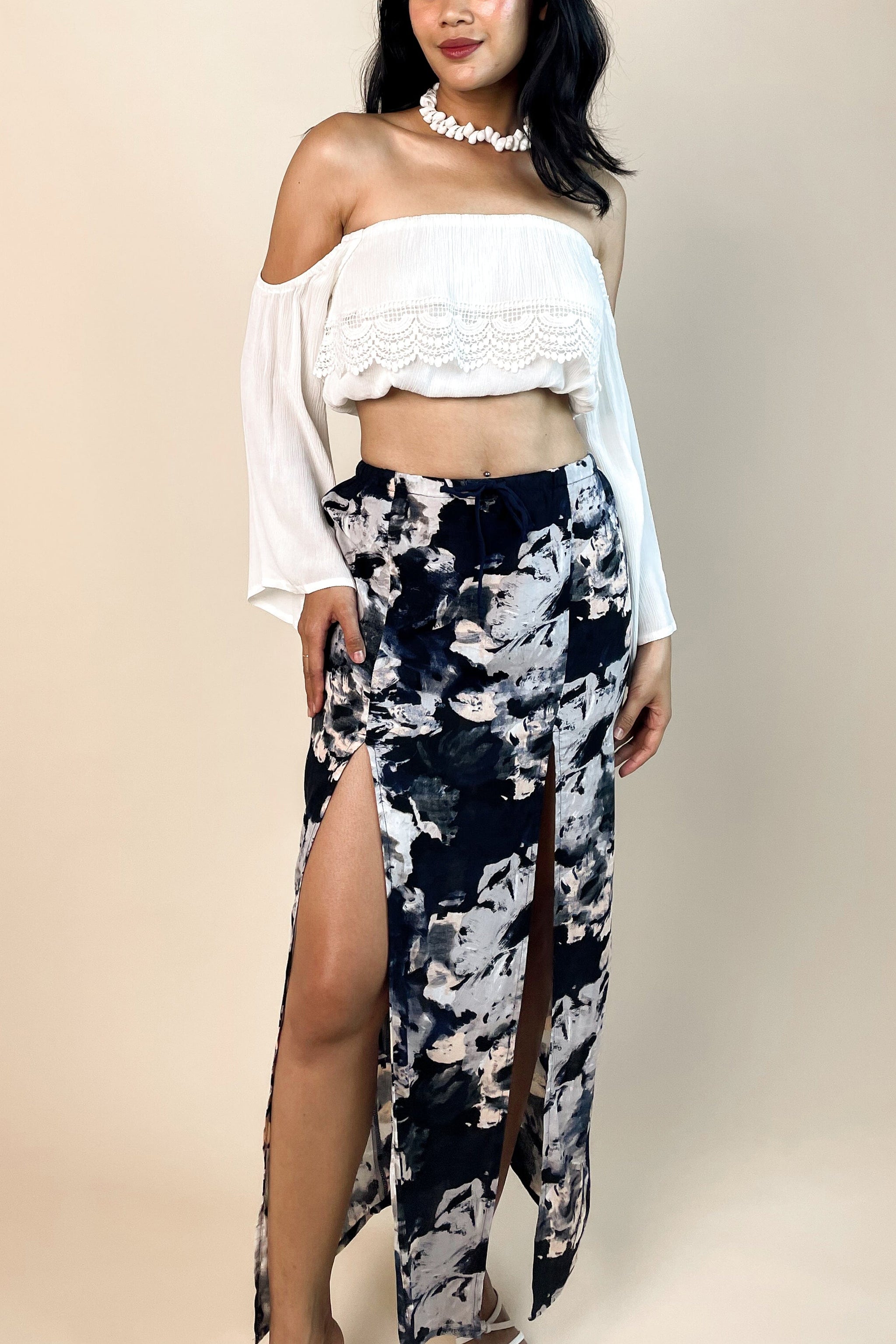 Ladder Maxi Skirt | Lost in Paradise